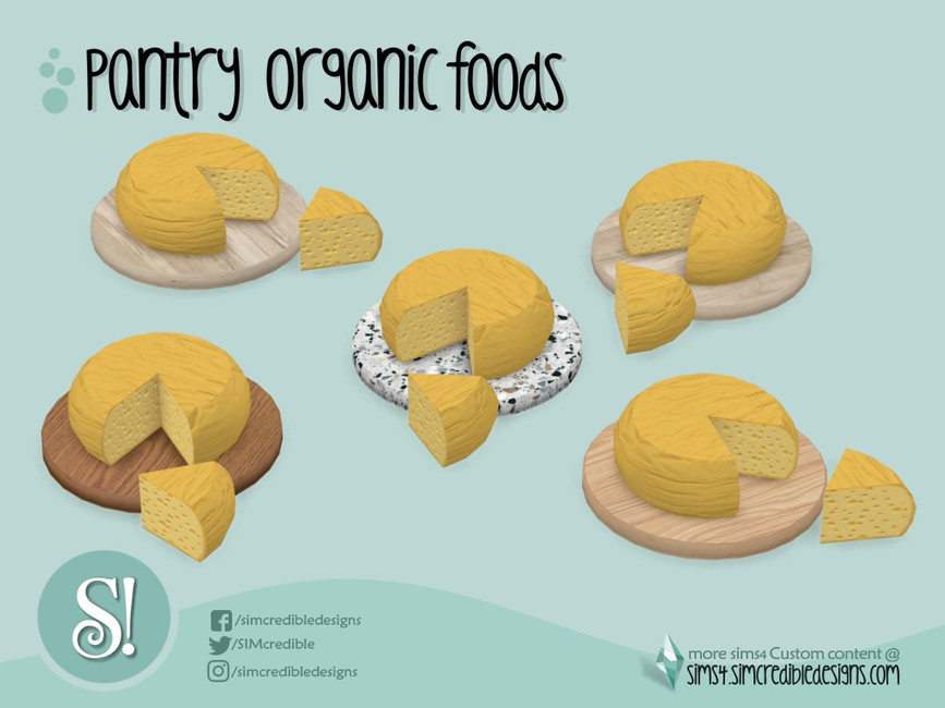 The Sims Resource - Naturalis Pantry Homemade Cheese
