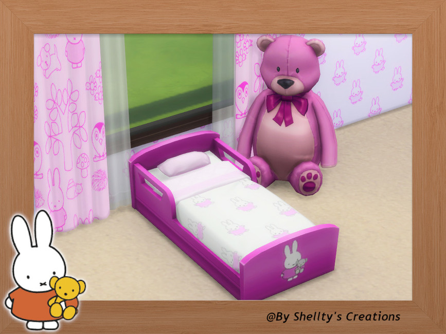 Shellty's Miffy beds for toddlers