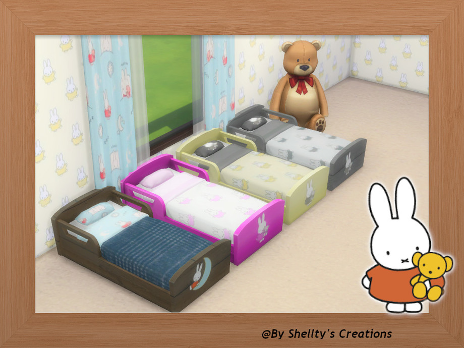 The Sims Resource | Miffy beds for toddlers