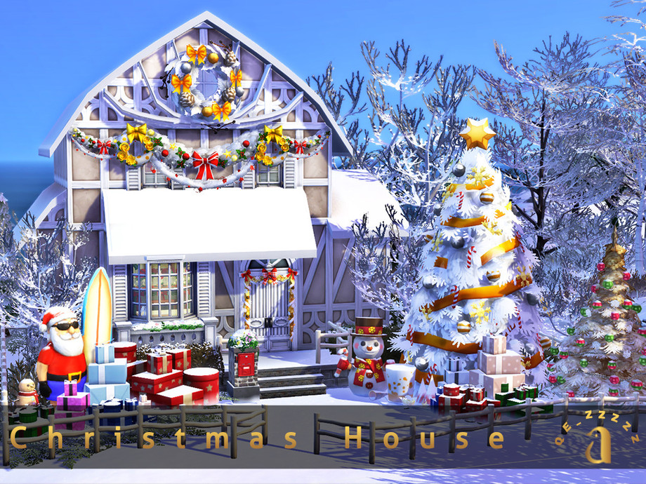 The Sims Resource | QE_Christmas House 2020_NOCC