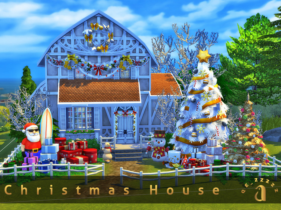 The Sims Resource | QE_Christmas House 2020_NOCC