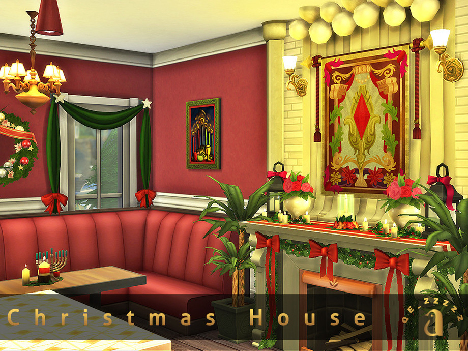 The Sims Resource | QE_Christmas House 2020_NOCC
