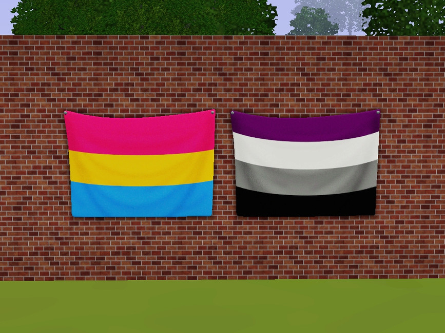 The Sims Resource - [Antlered] Pride Flags v1