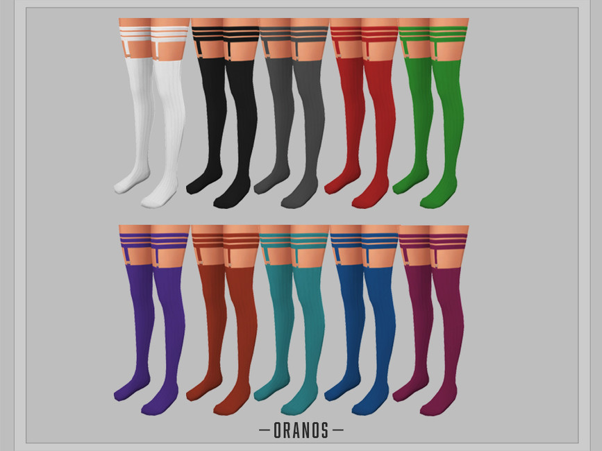 The Sims Resource - Garter Socks