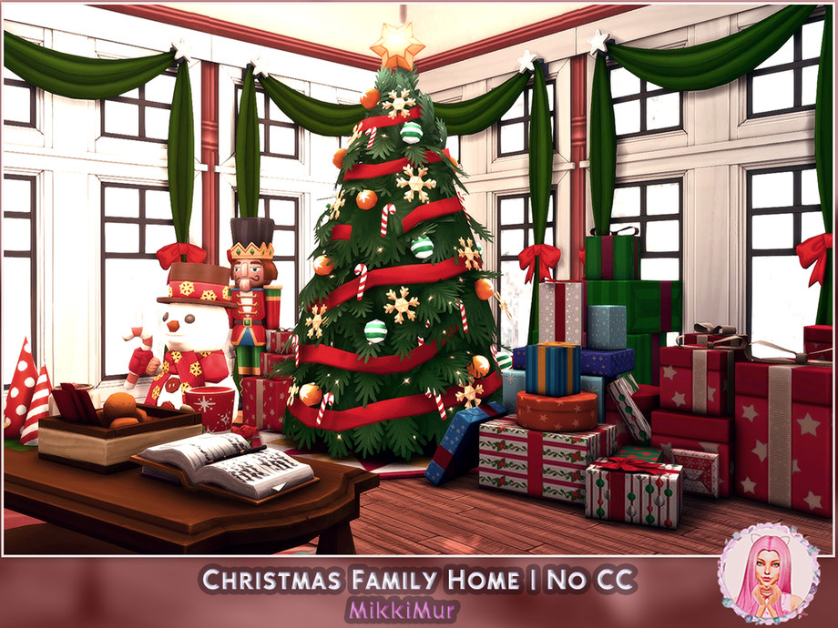 The Sims Resource | Christmas Family Home
