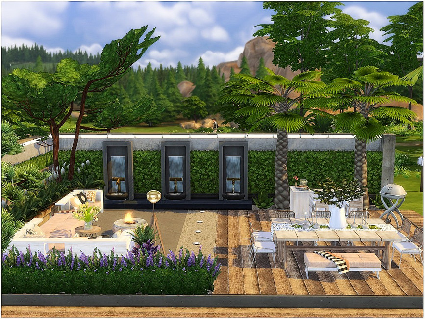 The Sims Resource - White Yard