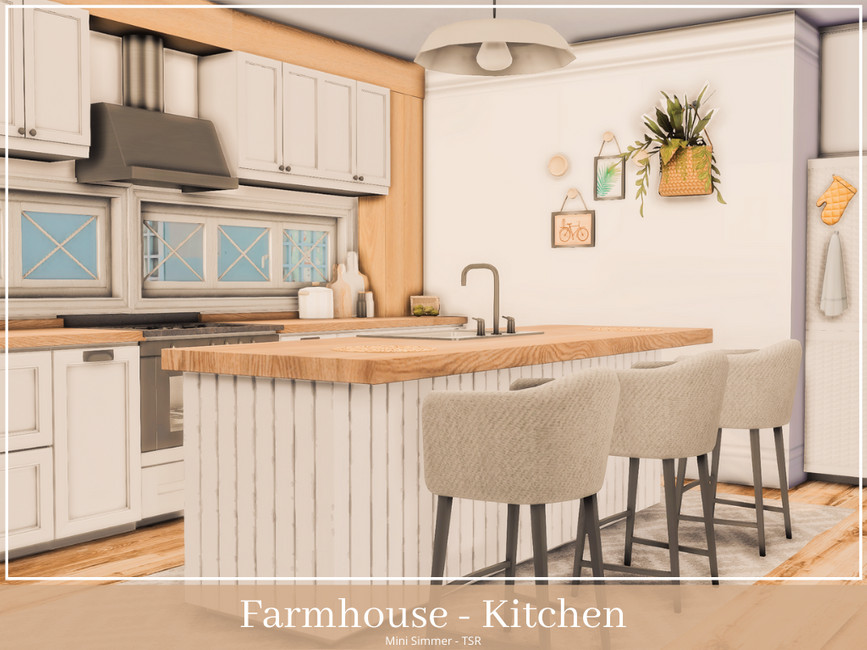 The Sims Resource - Farmhouse Kitchen