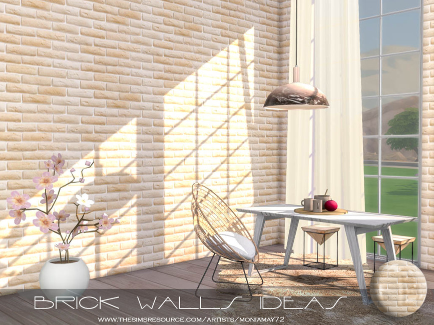 The Sims Resource - Brick Walls Ideas