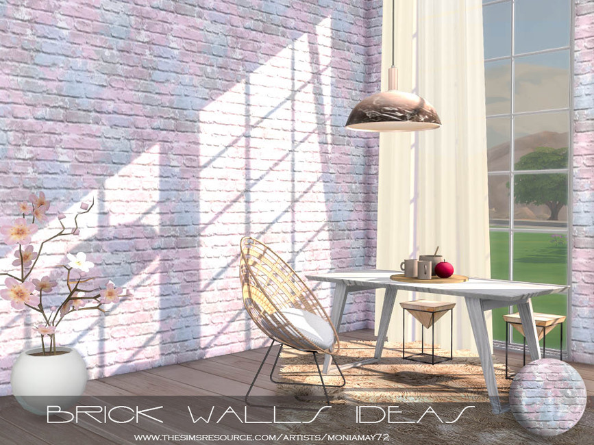 The Sims Resource - Brick Walls Ideas
