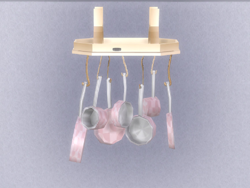 The Sims Resource - Winter Breeze Hanging Pots & Pans