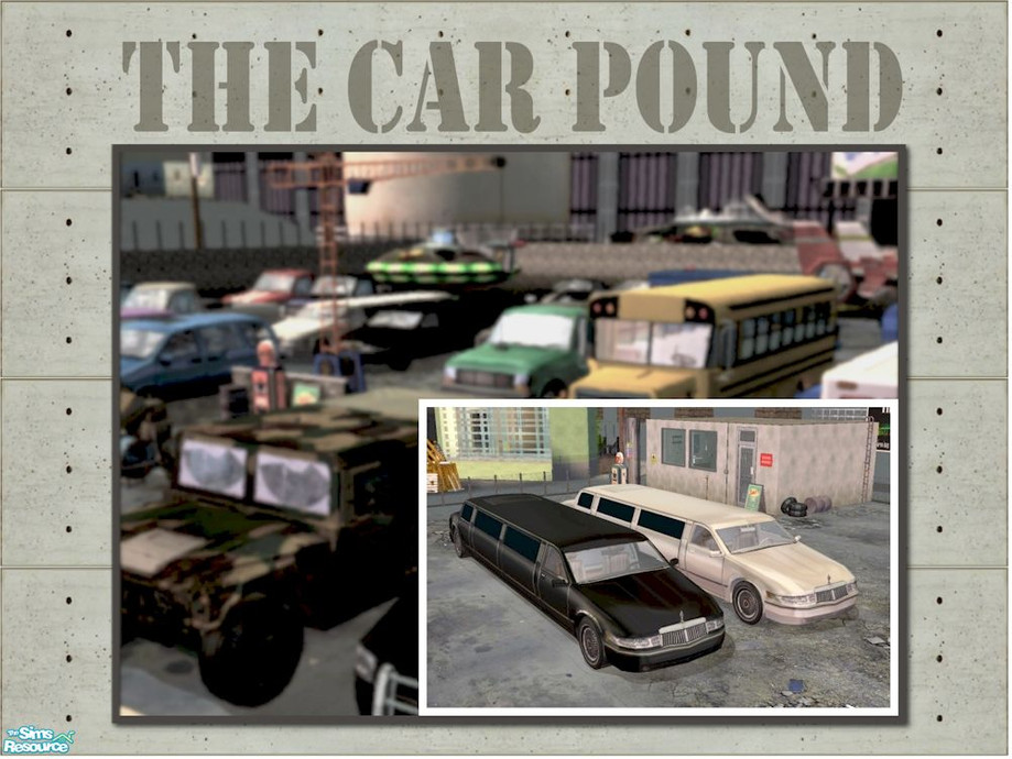 The Sims Resource | Decorative Limousine