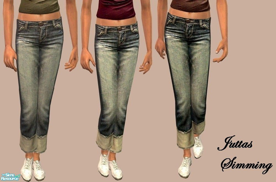 The Sims Resource - adult jeans