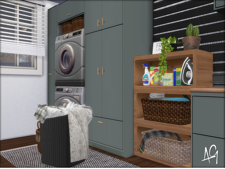 The Sims Resource - Zen Laundry Room