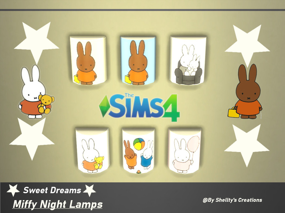 The Sims Resource | Miffy Night lamps