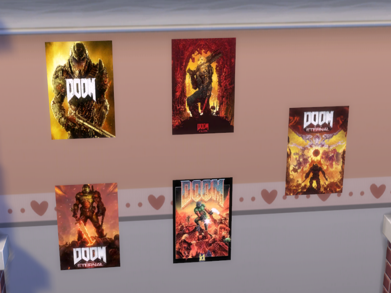 The Sims Resource | DOOM Posters