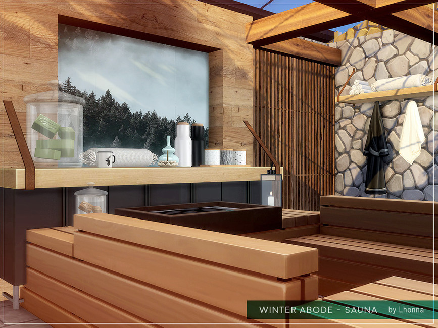 The Sims Resource - Winter Abode - Sauna