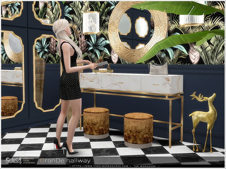 The Sims Resource - Grande hallway