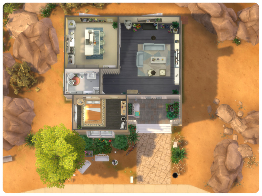 The Sims Resource - Brighter Agave Abode