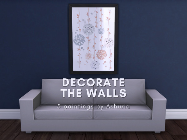 The Sims Resource | Decorate the Walls [Paintings]
