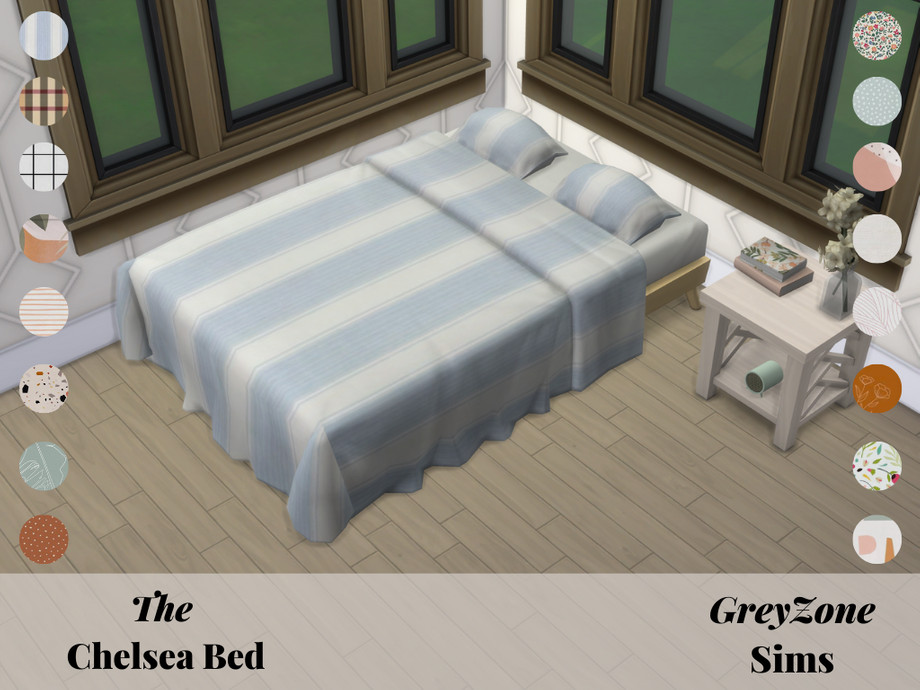 The Sims Resource | Chelsea Bed