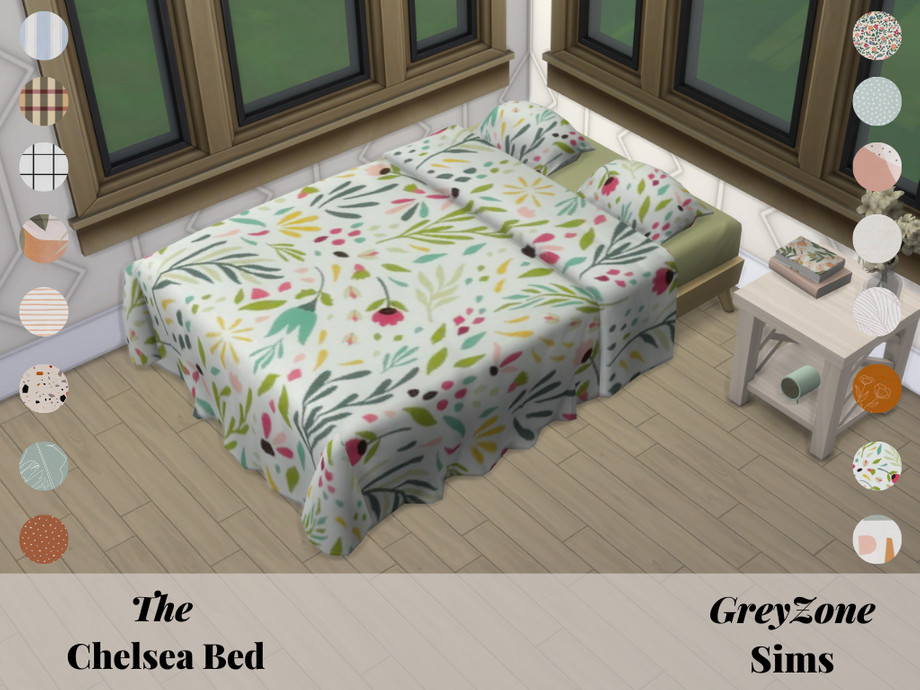 The Sims Resource | Chelsea Bed