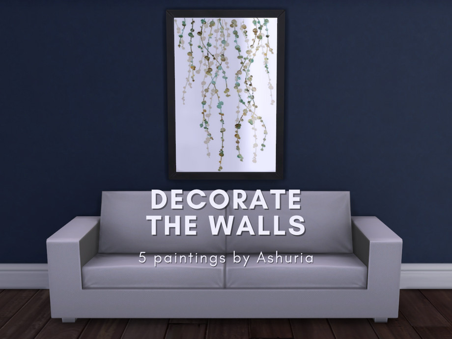The Sims Resource | Decorate the Walls [Paintings]