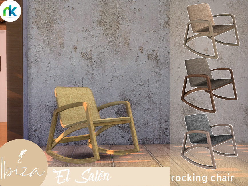 The Sims Resource - Nikadema Ibiza El Salon Rocking Chair