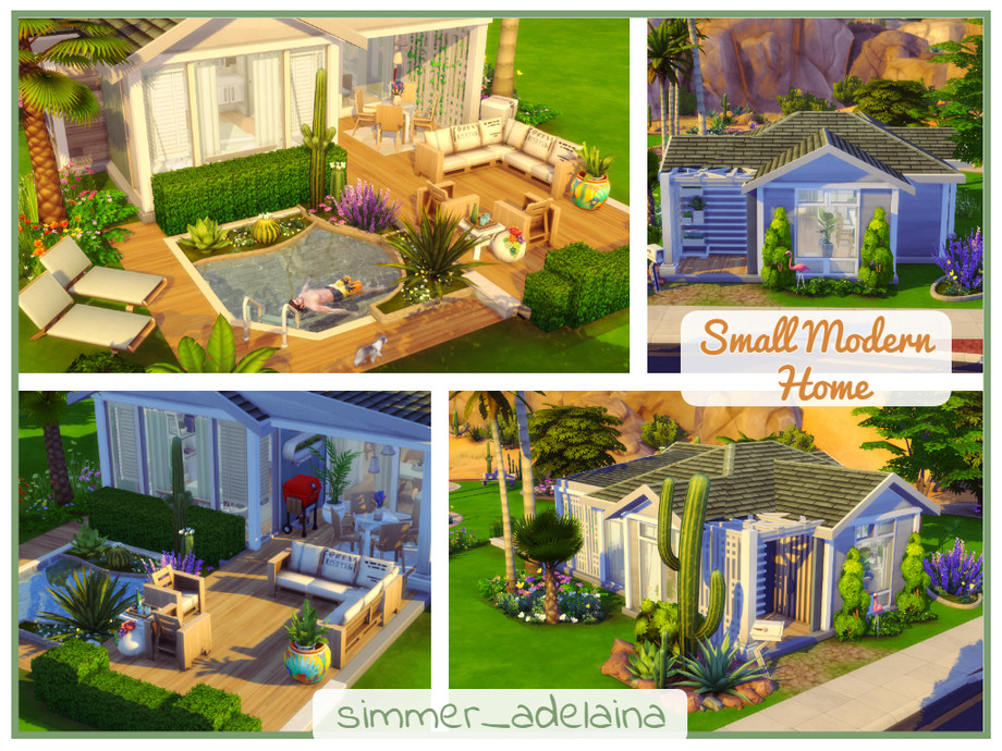 The Sims Resource | Small Modern Home