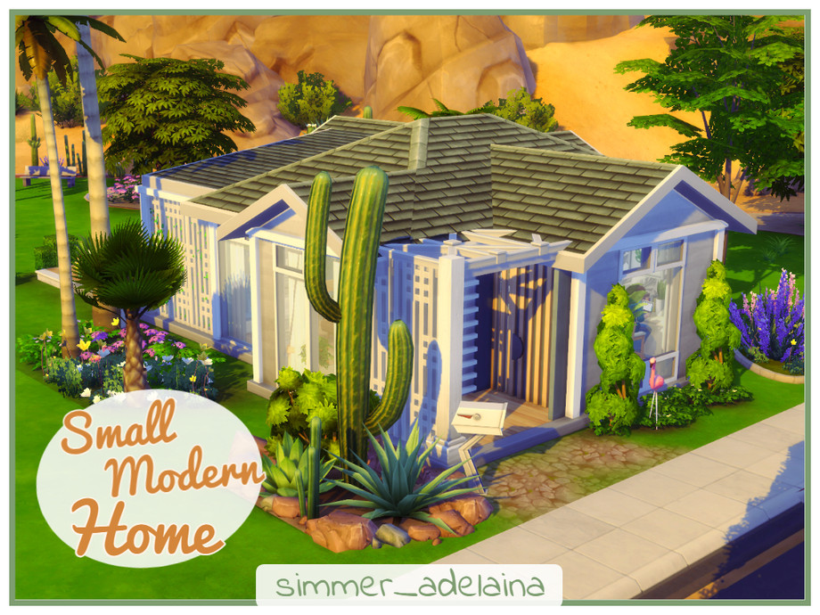 The Sims Resource | Small Modern Home