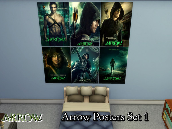 The Sims Resource | Arrow Posters Set 1 - REQUIRES MESH