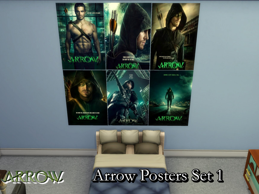 The Sims Resource - Arrow Posters Set 1 - REQUIRES MESH