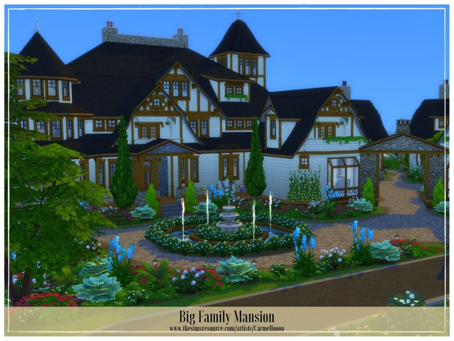 The Sims Resource | Big Family Mansion