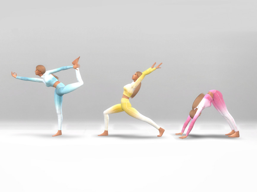 The Sims Resource - Yoga Pose Pack