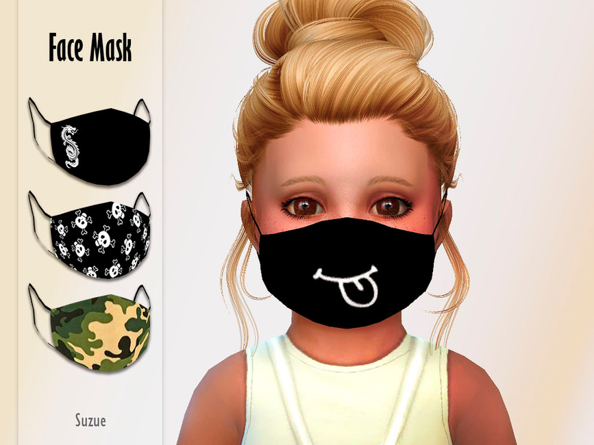 The Sims Resource - Face Mask Toddler