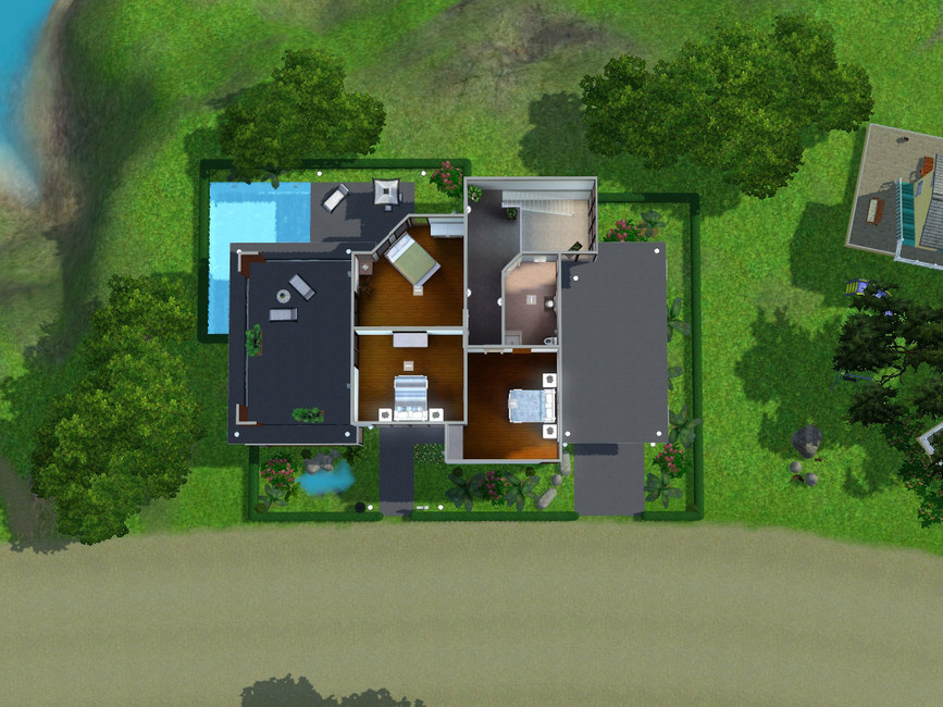 The Sims Resource - Casa Elegante 3a