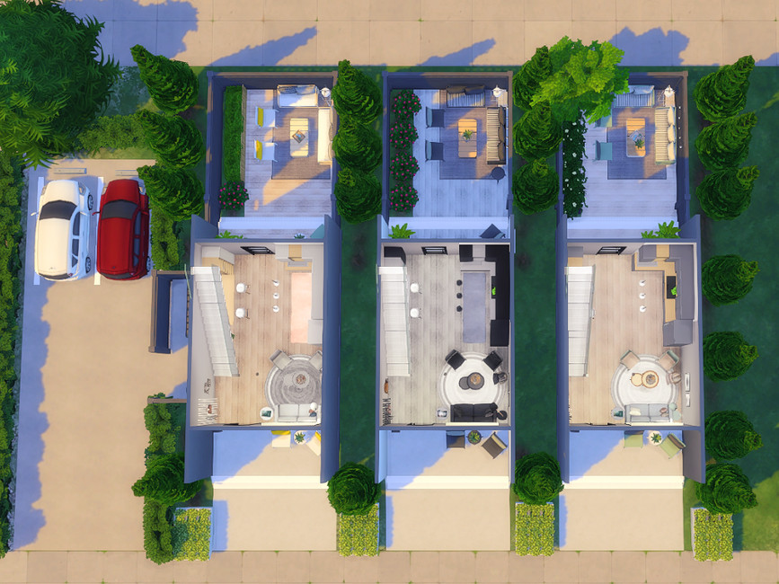 The Sims Resource - Townhouses