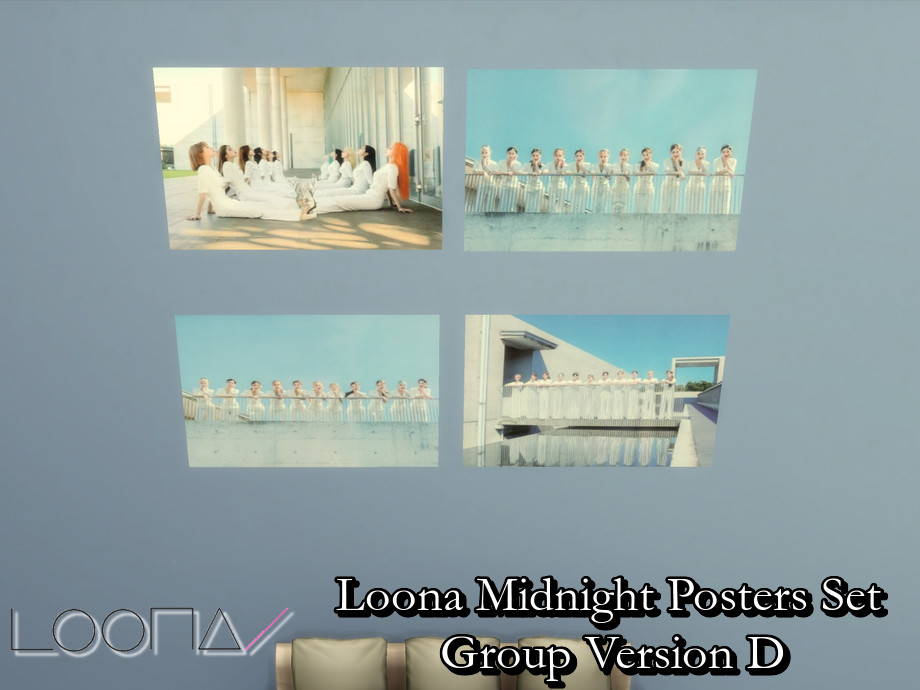The Sims Resource - Loona Midnight Posters (VerD) Set 13 NEEDS MESH ...