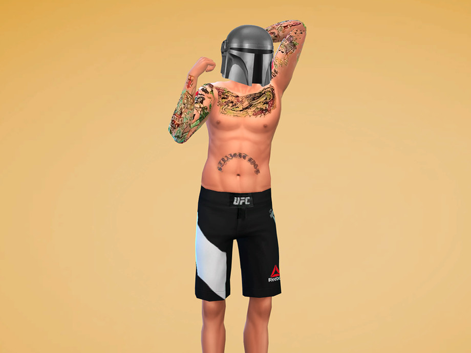 The Sims Resource | CM Punk UFC Shorts