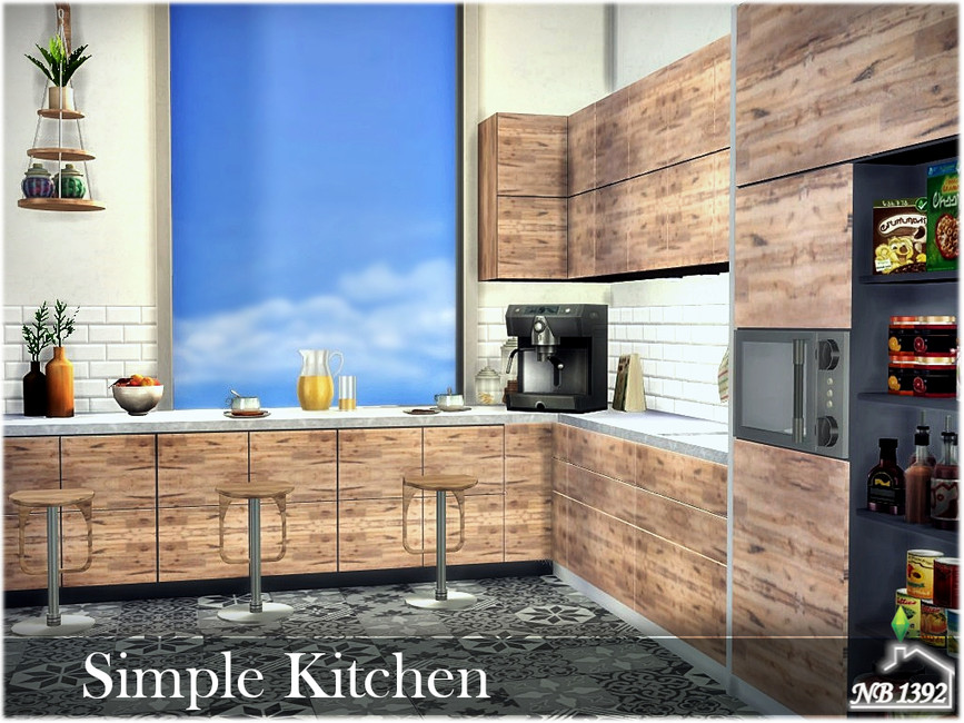 The Sims Resource - Simple Kitchen