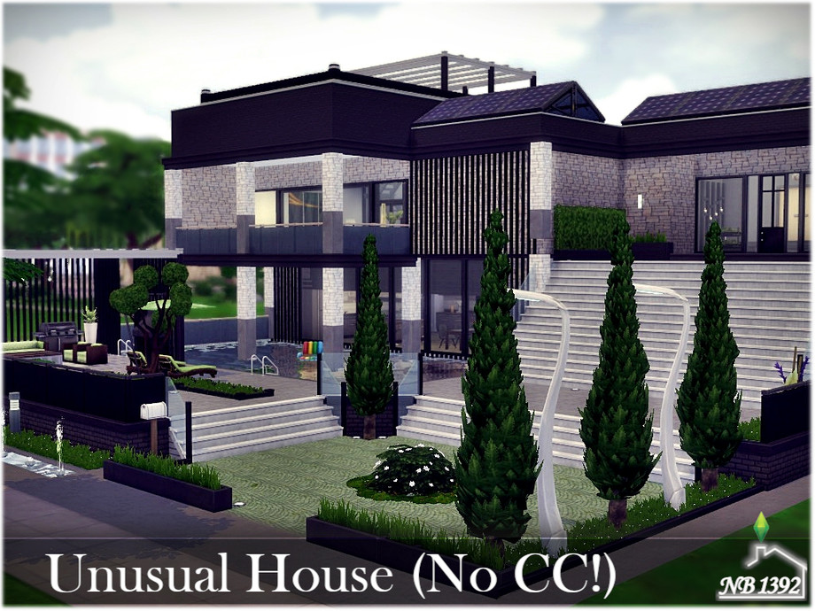 The Sims Resource | Unusual House (No CC!)