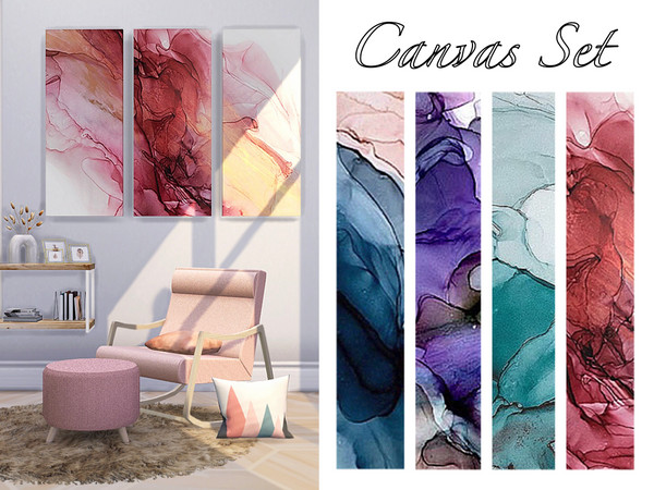 The Sims Resource | Canvas Set