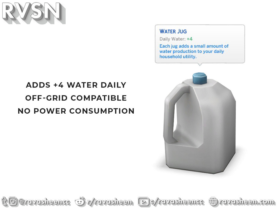 The Sims Resource - Water Jug