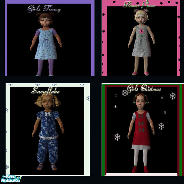 The Sims Resource - Little Girls Sets