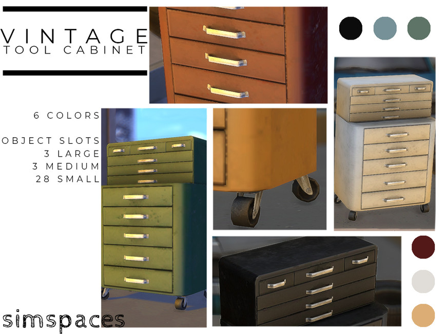 The Sims Resource - Vintage Tool Cabinet