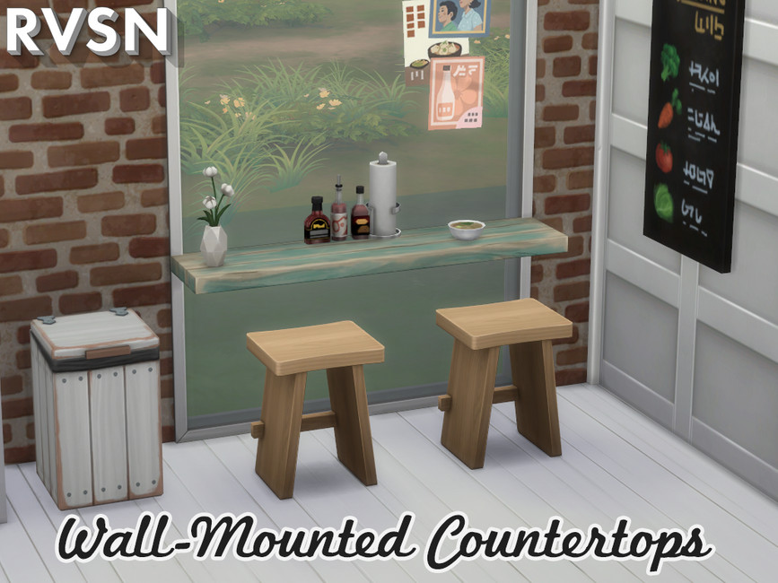 The Sims Resource - Over The Counter Countertops