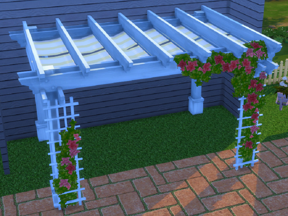 The Sims Resource | Up The Garden Path Pergola