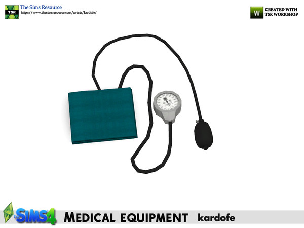 The Sims Resource | kardofe_Medical equipment_Tensiometer