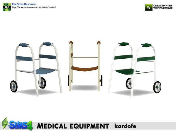 The Sims Resource | kardofe_Medical equipment_Walker