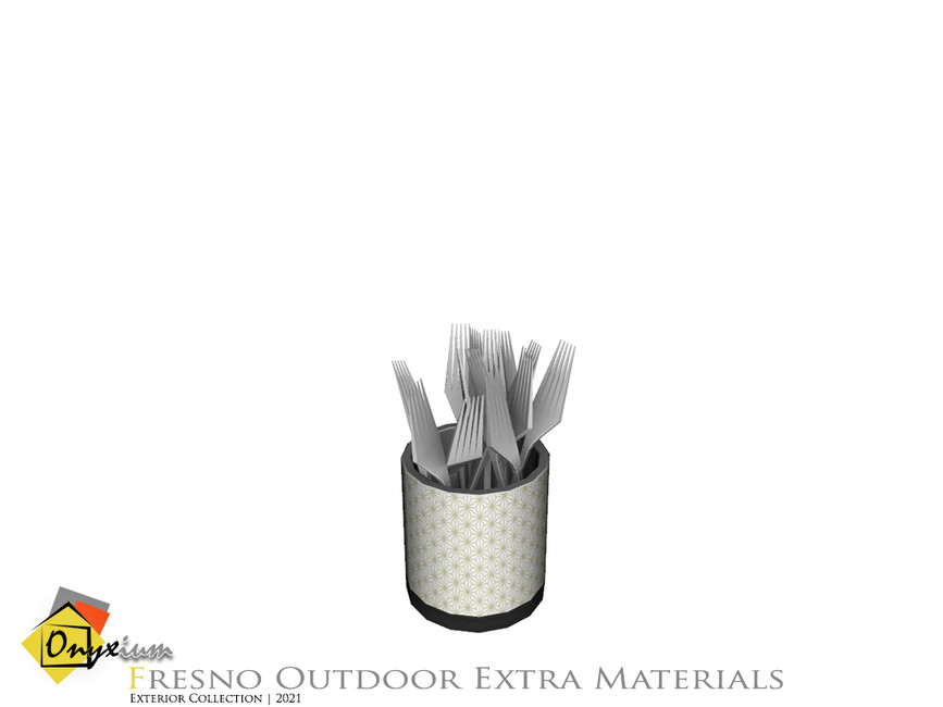 The Sims Resource - Fresno Forks In Glass