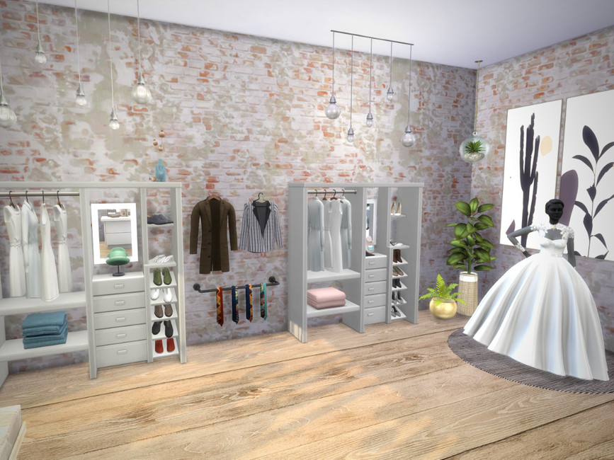 The Sims Resource - Bridal Boutique - Retail Lot - Get to Work needed